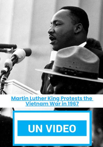 Martin Luther King Protests the Vietnam War in 1967